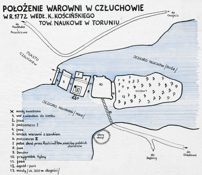 Zamek Człuchów 🏰| Polskie zamki i dwory obronne